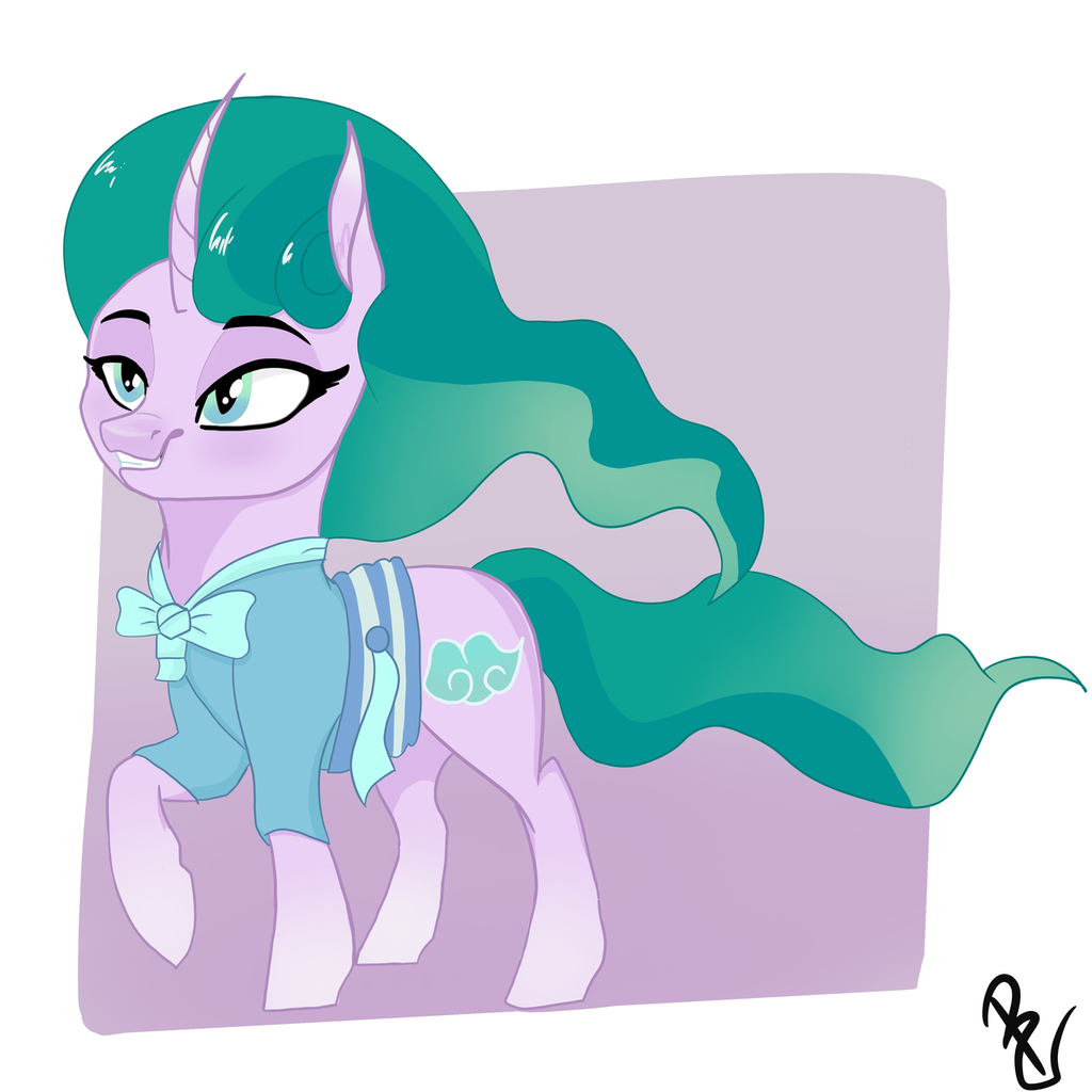 #1679142 - safe, artist:poowndraww, mistmane, pony, unicorn, g4 ...