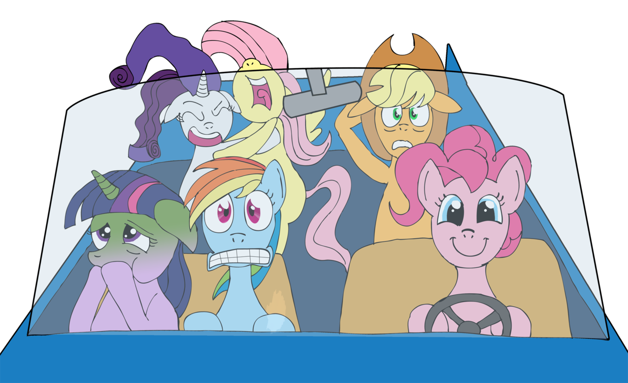 #1679461 - applejack, artist:zefrenchm, car, carsick, driving ...