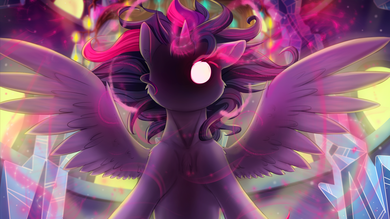 #1680852 - semi-grimdark, alternate version, artist:alcor, twilight sparkle, alicorn, pony, g4 ...