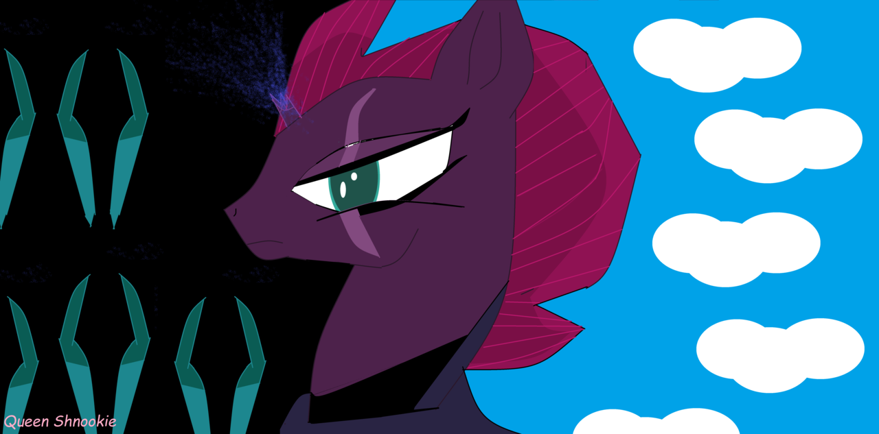 #1681547 - safe, artist:queenshnookie, tempest shadow, pony, g4, my ...