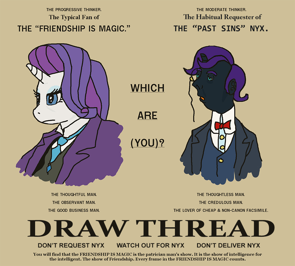 #1685326 - safe, rarity, oc, oc:nyx, alicorn, drawthread, monocle ...