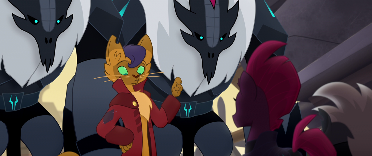 #1688268 - safe, screencap, capper dapperpaws, grubber, tempest shadow ...