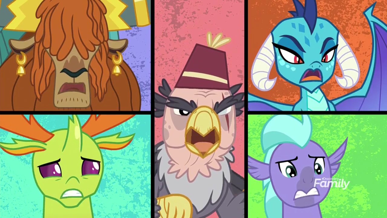 #1689169 - safe, screencap, grampa gruff, prince rutherford, princess ...