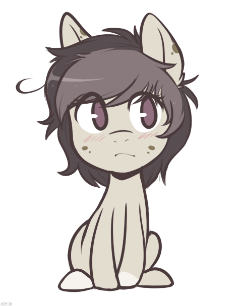 #1691228 - safe, artist:higglytownhero, oc, oc only, oc:polka dot, pony, solo - Derpibooru