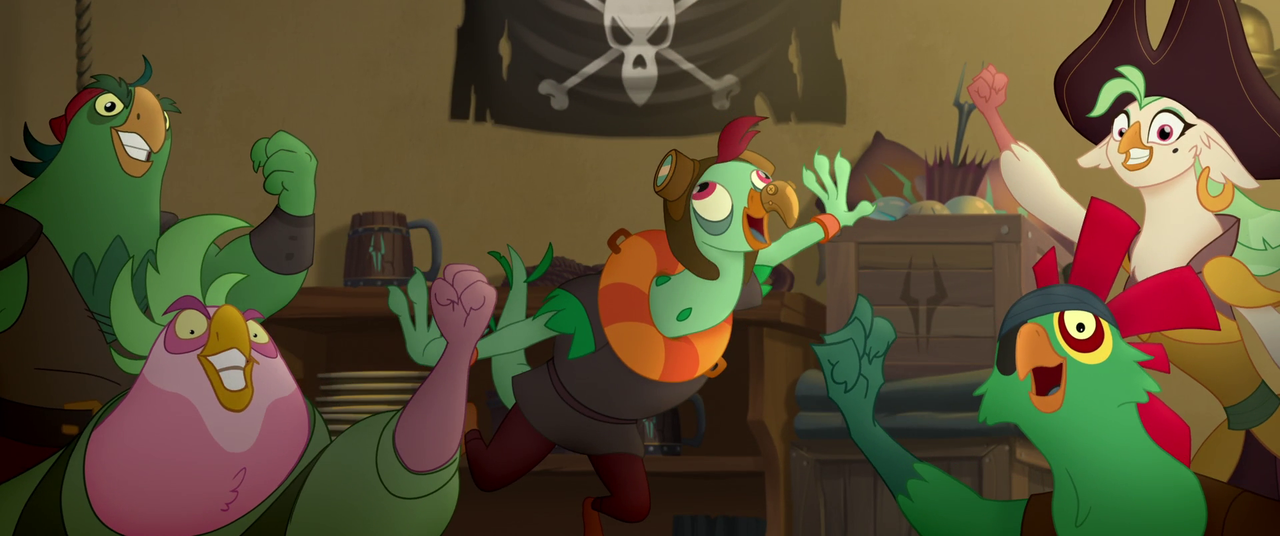 #1691969 - safe, screencap, boyle, captain celaeno, lix spittle, mullet ...