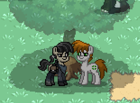 #1692544 - safe, oc, oc:j. brony, oc:the stalker, pony, pony town ...
