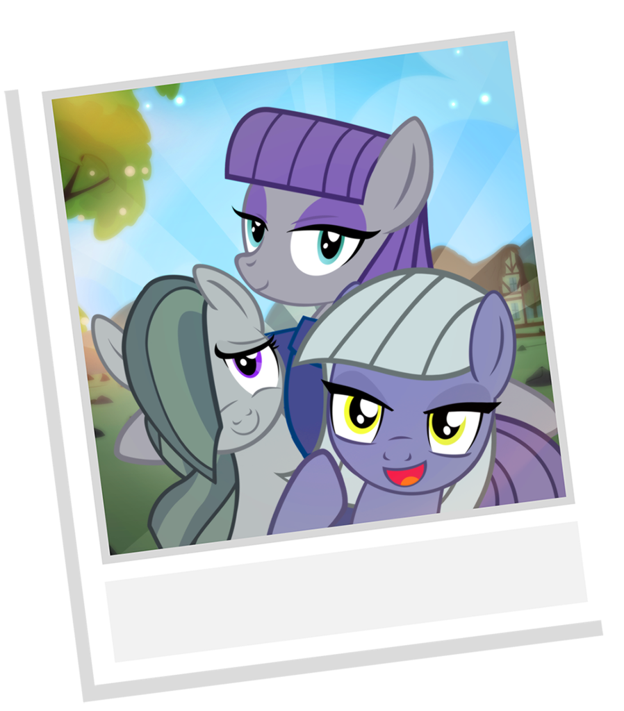 #1695318 - safe, artist:pixelkitties, limestone pie, marble pie, maud ...