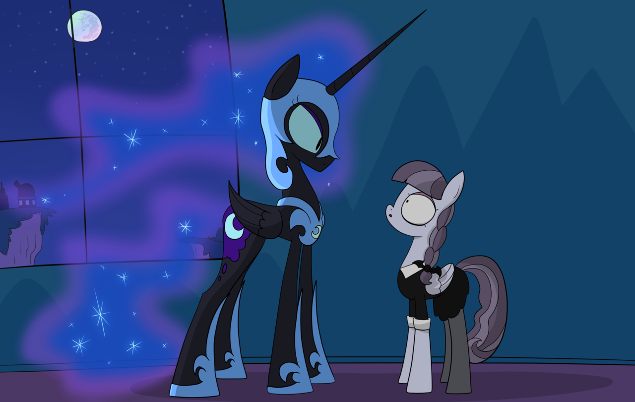 #1674853 - safe, alternate version, artist:moonatik, inky rose ...