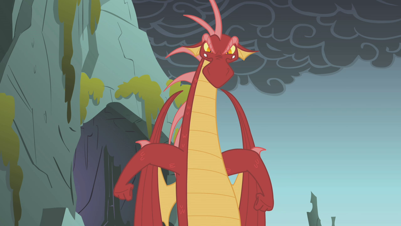 #1695975 - safe, screencap, basil, dragon, dragonshy, g4, my little ...