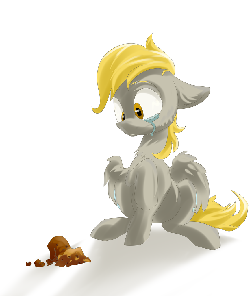 #1704578 - safe, artist:kovoranu, derpy hooves, pegasus, pony, g4 ...