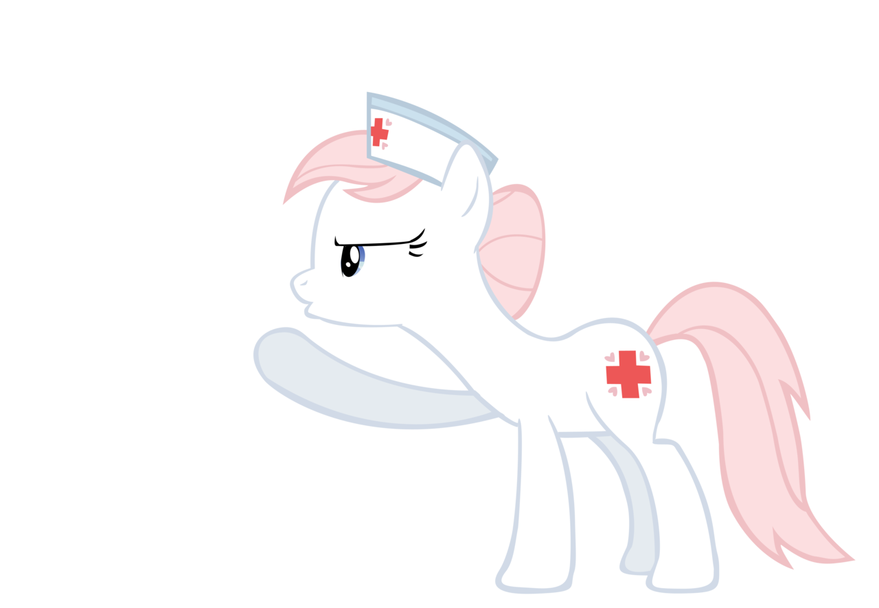 #1707324 - safe, artist:reithekitsune, nurse redheart, pony, baby cakes ...