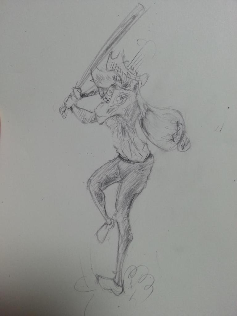 #1707421 - artist needed, safe, applejack, baseball bat, female, solo ...