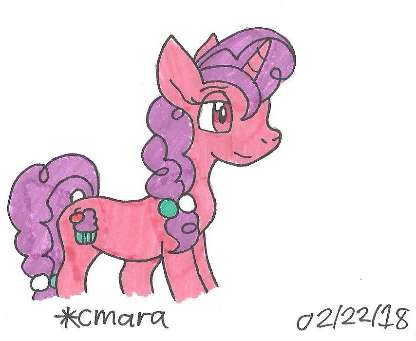 #1712189 - safe, artist:cmara, sugar belle, pony, female, solo ...