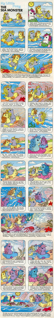 #1717124 - safe, official comic, beachcomber (g1), ripple (g1), sun ...