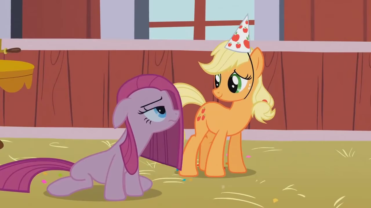 #1717128 - safe, screencap, applejack, fluttershy, pinkie pie, rarity ...