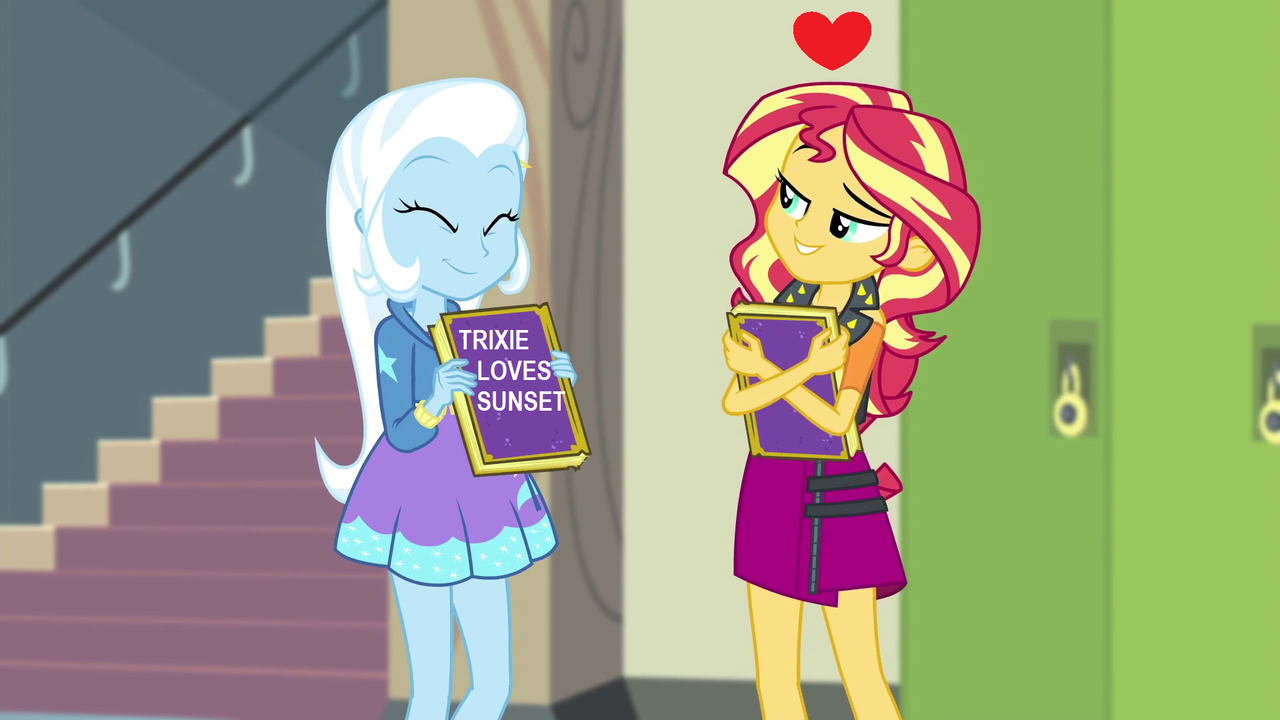 #1717800 - safe, edit, edited screencap, screencap, sunset shimmer ...