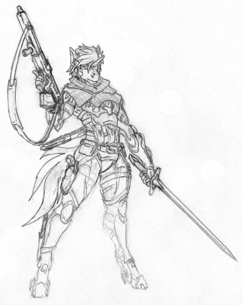 #1717925 - safe, artist:siegfriednox, oc, oc only, oc:blackjack, cyborg ...