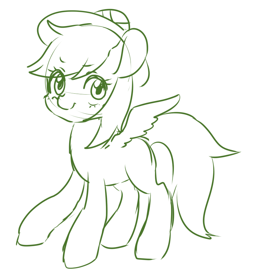 #1697724 - safe, artist:shusu, daring do, pegasus, pony, female, sketch ...