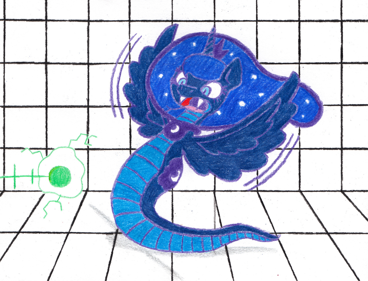 #1699869 - safe, artist:eternaljonathan, part of a set, princess luna ...