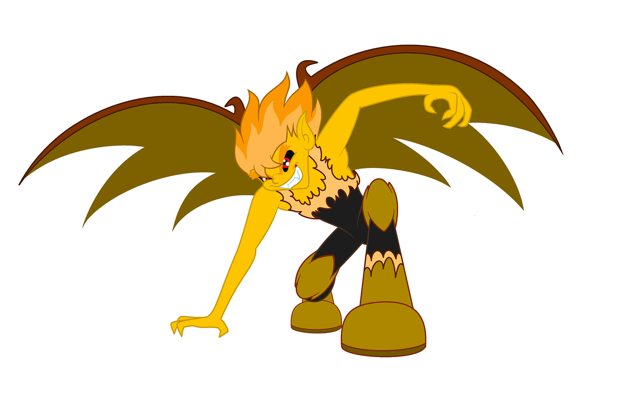 #1721711 - safe, artist:bbbhuey, flash sentry, demon, equestria girls ...