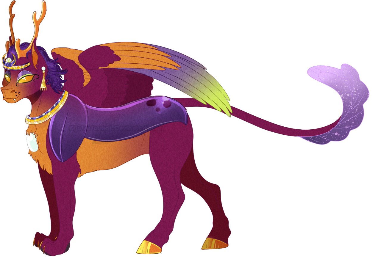 #1729160 - safe, artist:bijutsuyoukai, oc, oc only, hybrid ...