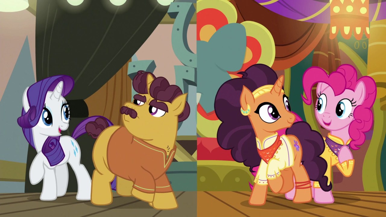 #1730204 - safe, screencap, coriander cumin, pinkie pie, rarity ...