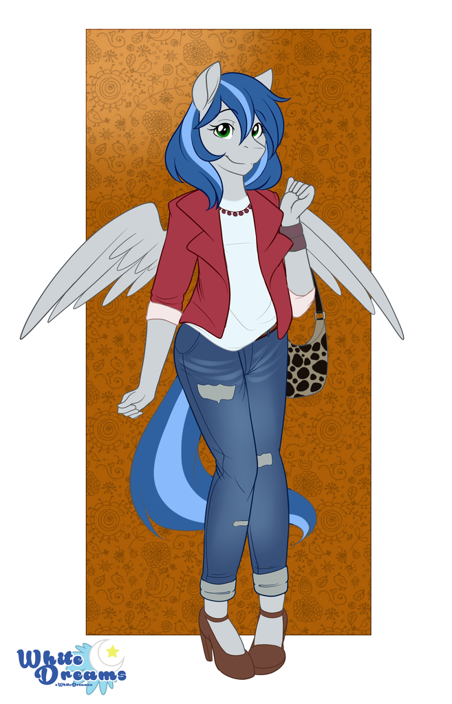 #1732854 - safe, artist:xwhitedreamsx, oc, oc only, anthro, plantigrade ...