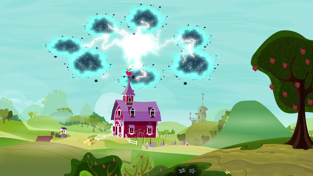 #1735077 - safe, screencap, twittermite, bloom & gloom, g4, barn ...