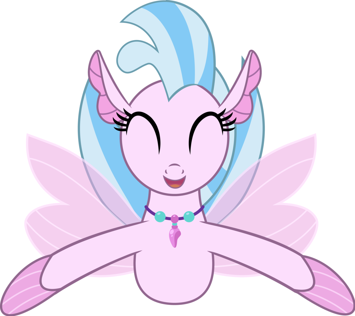 #1736157 - safe, artist:andrevus, silverstream, seapony, g4, my little ...