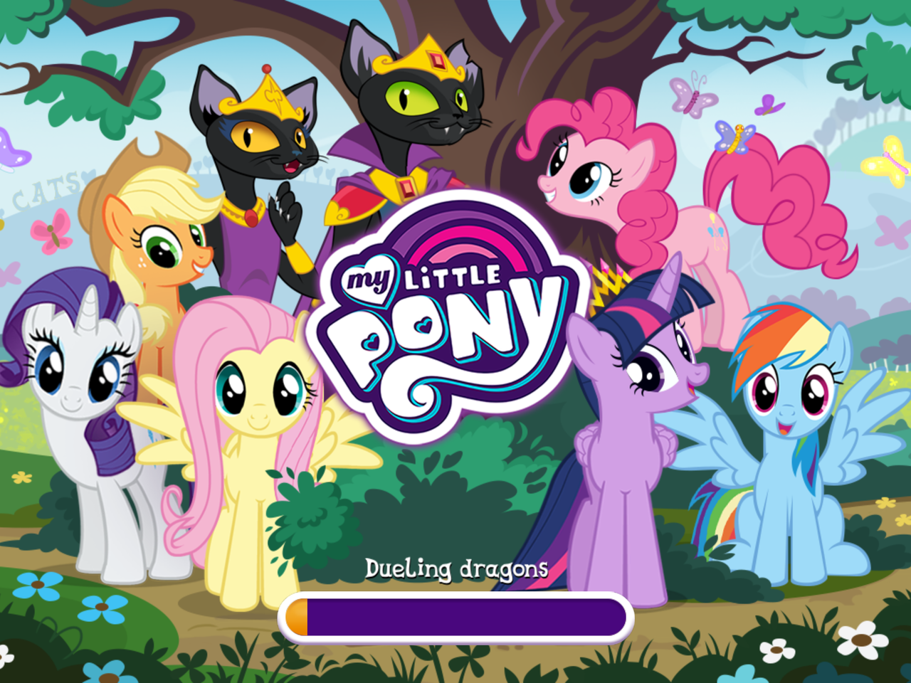 #1736208 - safe, gameloft, abyssinian king, abyssinian queen, applejack ...