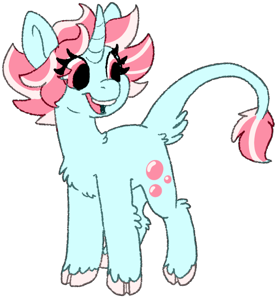 #1722088 - safe, artist:crunchycrowe, oc, oc only, oc:bubblegum drop ...