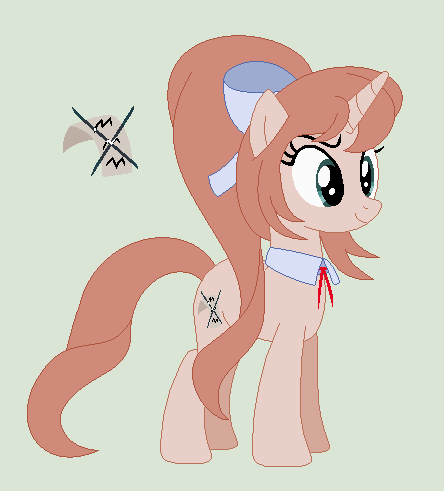 #1722678 - safe, artist:mlpfangirl17, pony, unicorn, base used, doki ...