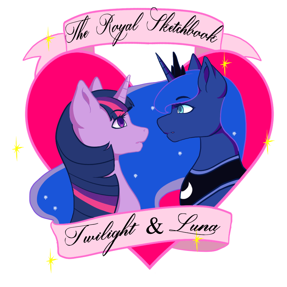 #1722791 - safe, artist:blasphemy90, princess luna, twilight sparkle ...