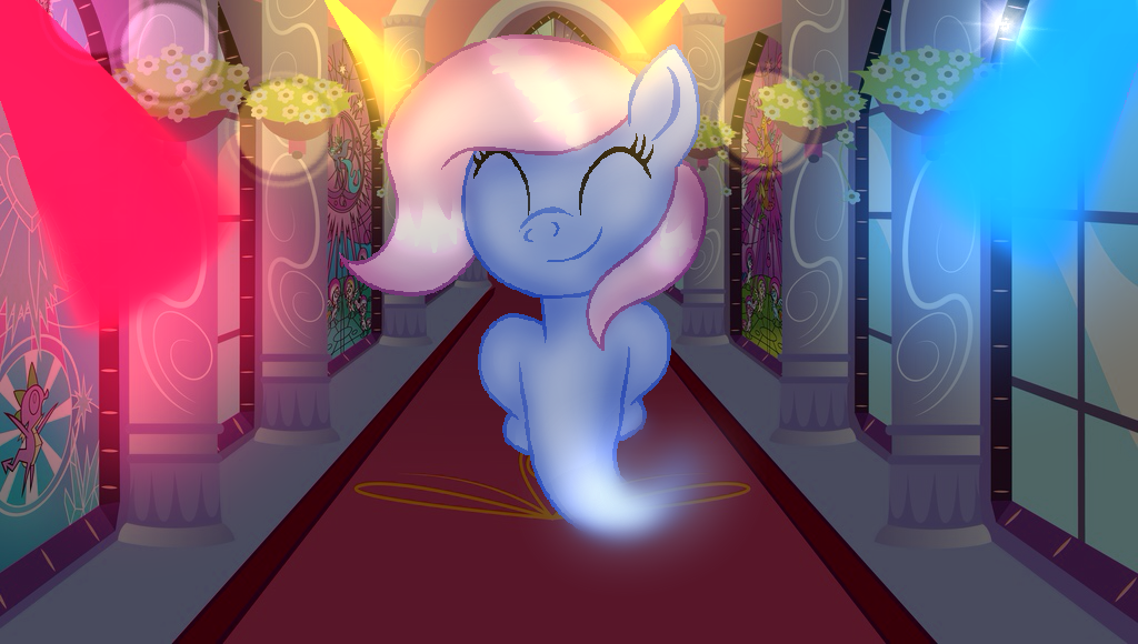 #1738188 - safe, artist:doraeartdreams-aspy, oc, oc:blue streak, genie ...