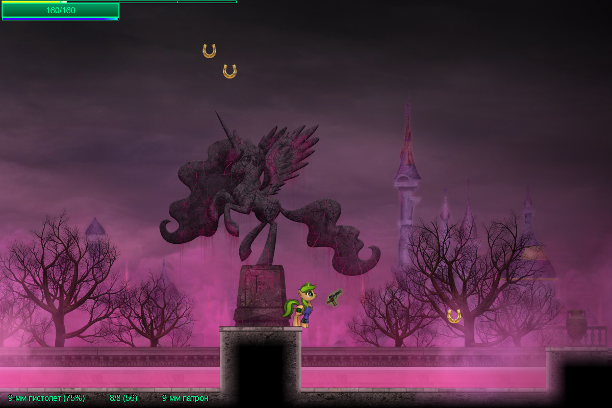 #1738842 - safe, artist:empalu, princess celestia, oc, oc:littlepip ...