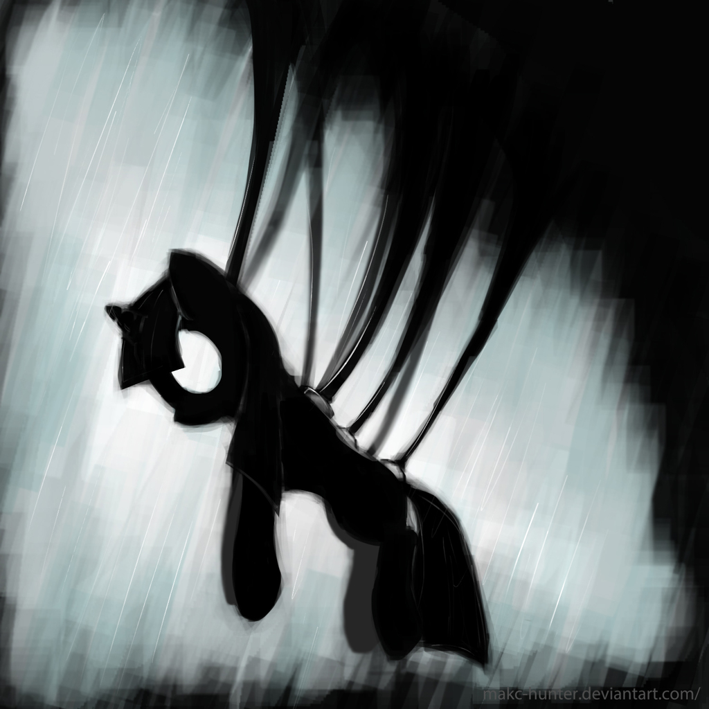 #1742413 - semi-grimdark, artist:makc-hunter, twilight sparkle, pony ...