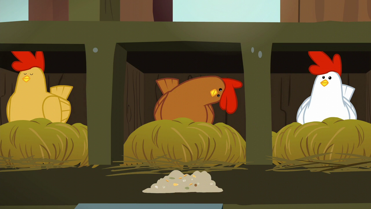 #1742431 - safe, screencap, bird, chicken, applejack's "day" off, g4 ...