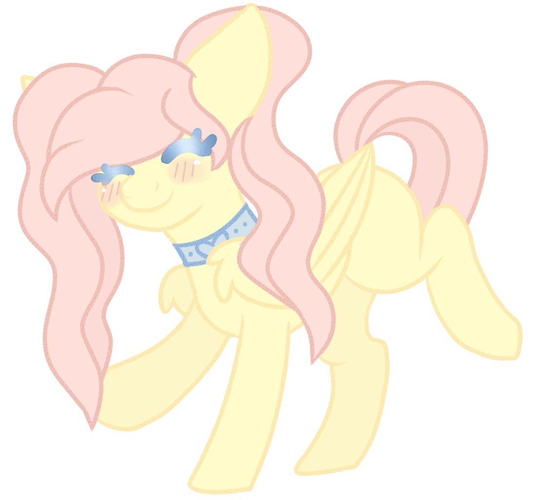#1742640 - safe, artist:adostume, oc, oc only, oc:asami, pegasus, pony, ^^, alternate hairstyle ...