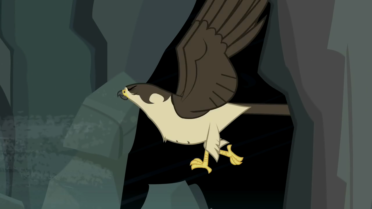 #1723372 - safe, screencap, bird, falcon, peregrine falcon, g4, may the ...