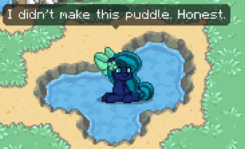 #1726809 - safe, oc, oc:midnight mist, pegasus, pony, pony town, lake ...