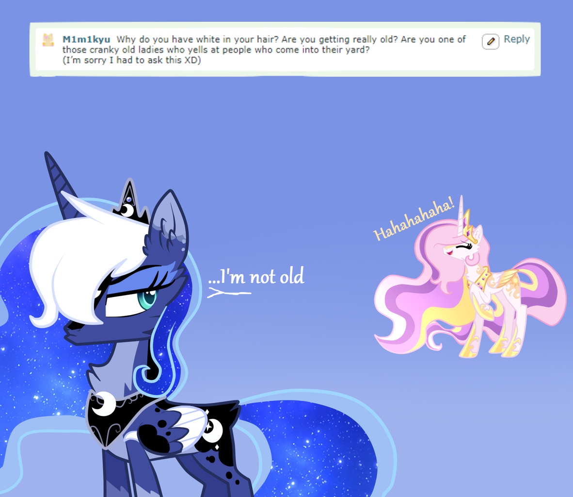 #1755134 - safe, artist:sugaryicecreammlp, princess celestia, princess ...