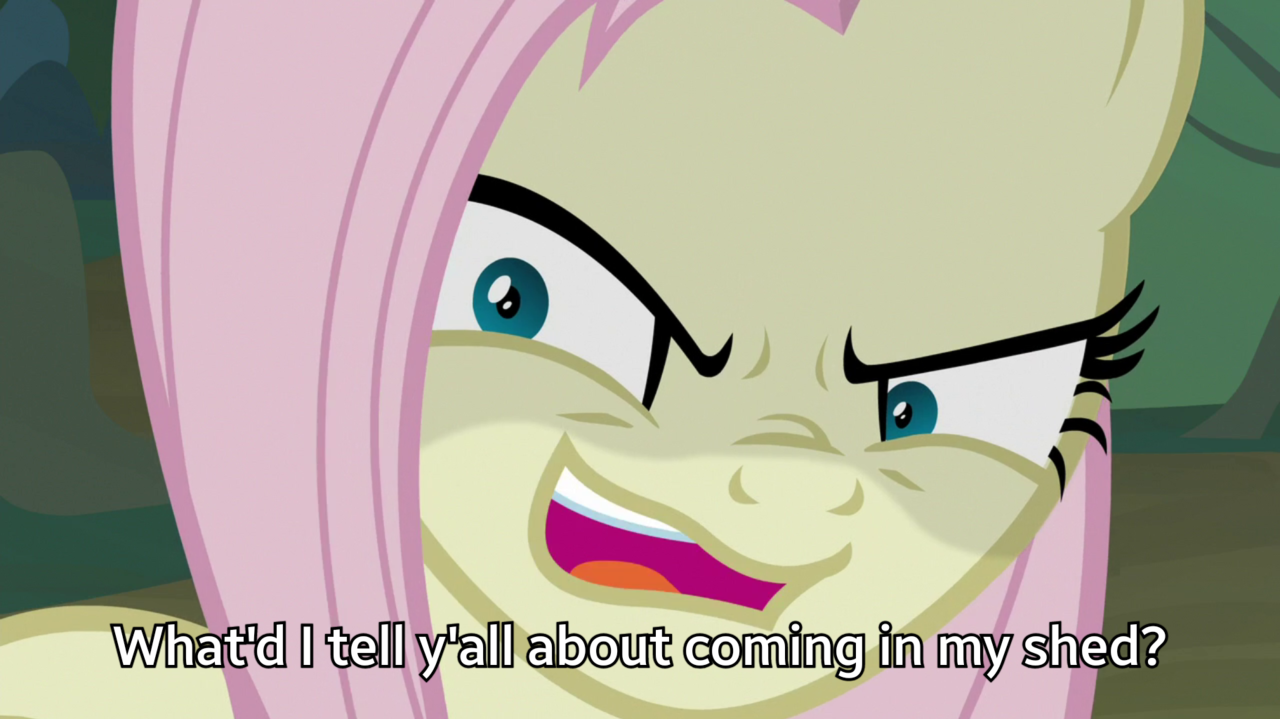 #1755187 - safe, edit, edited screencap, screencap, mean fluttershy ...