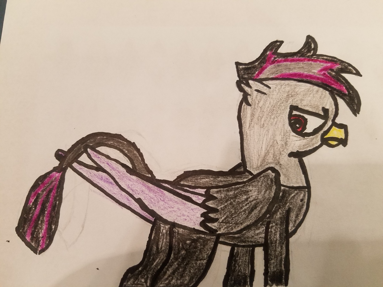 #1756700 - artist needed, safe, oc, oc only, griffon, base used, beak, griffon oc, solo, tail ...