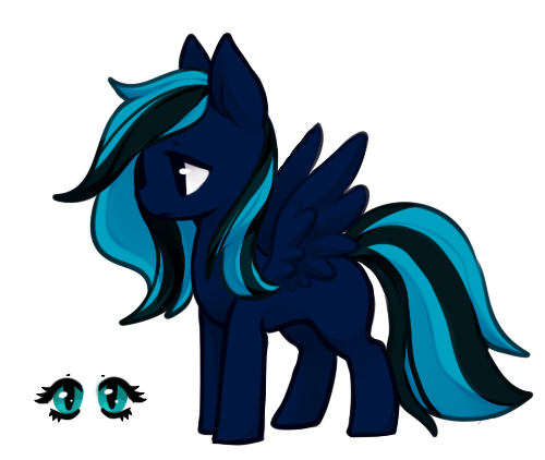 #1757772 - safe, artist:carringe, oc, oc only, oc:midnight mist, pony ...