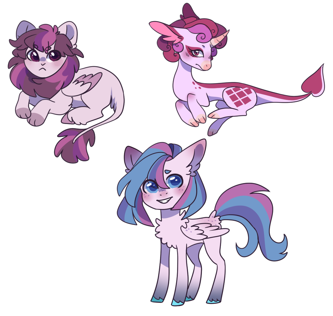 #1759581 - safe, artist:pandemiamichi, oc, oc only, dracony, hybrid ...