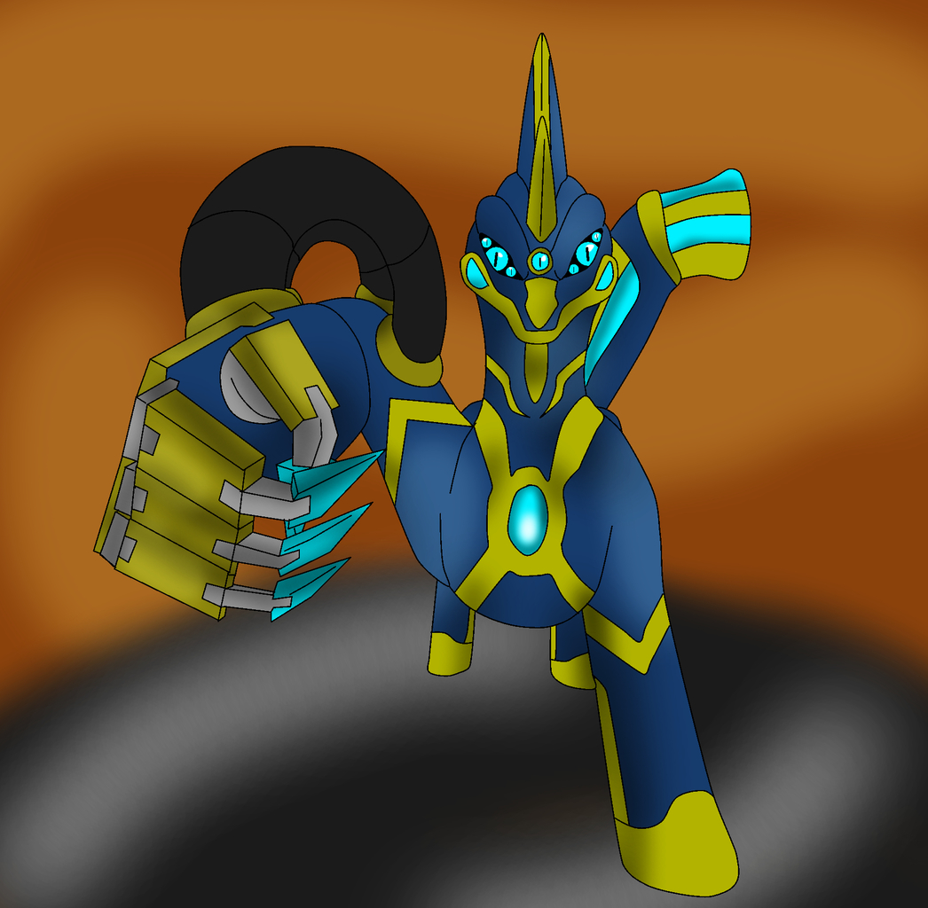 #1761946 - safe, artist:pd123sonic, oc, oc only, oc:eux, alien, pony ...