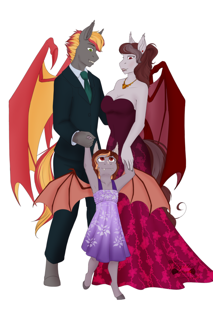 #1762399 - safe, artist:blackblood-queen, oc, oc only, oc:pepper zest, oc:savory zest, oc ...