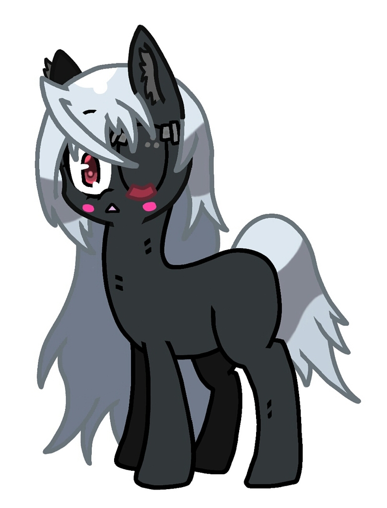 #1762454 - safe, artist:thundercrash, earth pony, pony, blushing ...