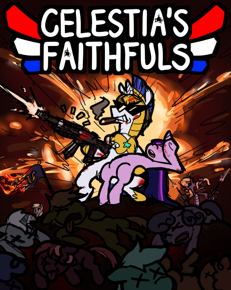 #1764484 - semi-grimdark, artist:zicygomar, derpy hooves, steven magnet ...