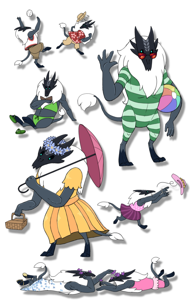 #1765121 - safe, artist:jackiebloom, storm creature, anthro ...